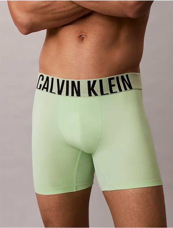 Calvin Klein Intense Power Sport Boxer Brief - Forest Freeze / Black
