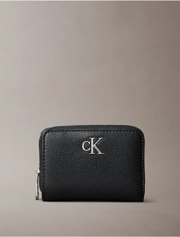 Calvin Klein Archive Hardware Compact Wallet - Black