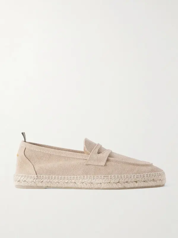 CastaÑer Nacho Washed-canvas Espadrilles
