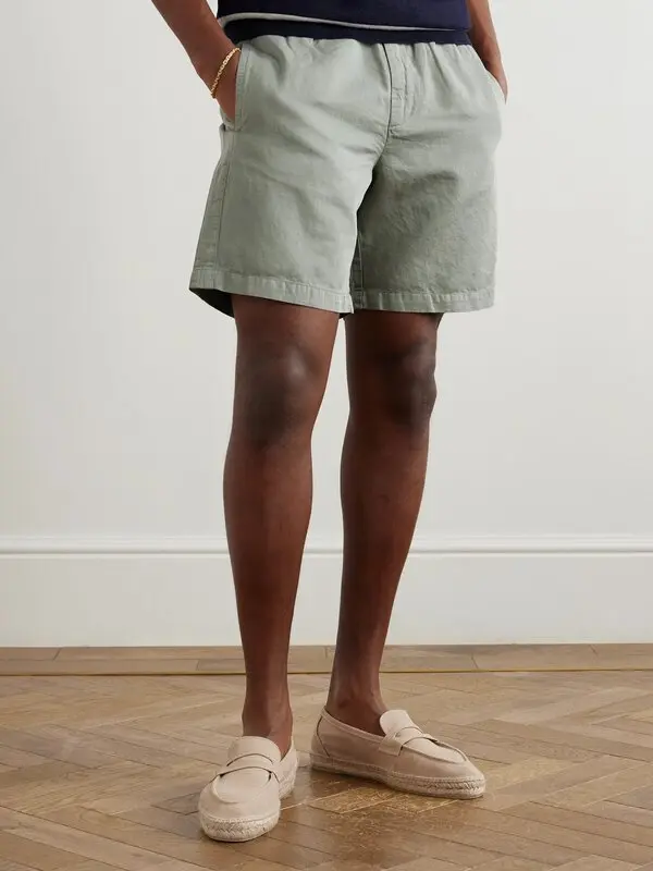 CastaÑer Nacho Washed-canvas Espadrilles