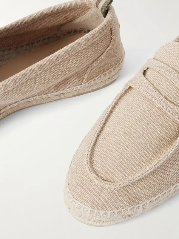 CastaÑer Nacho Washed-canvas Espadrilles