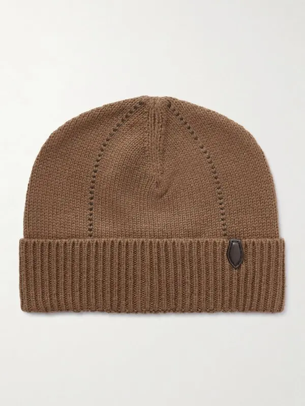 Berluti Cashmere Beanie - Brown