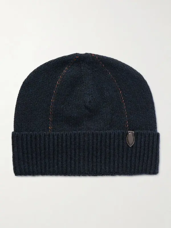 Berluti Cashmere Beanie - Blue