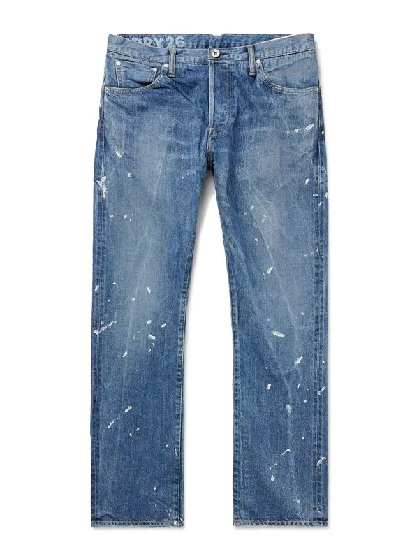 Visvim Social Sculpture 11 Slim-fit Jeans - Blue
