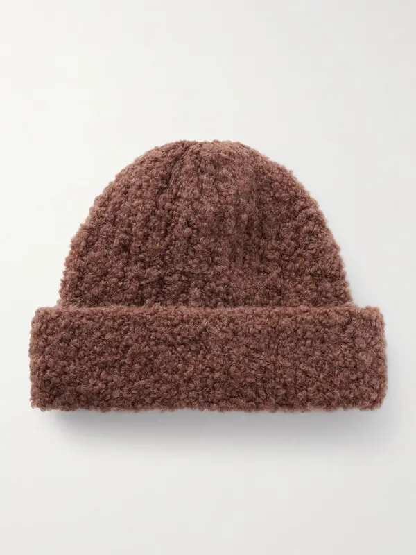A KIND OF GUISE Batu Bouclé Beanie - Brown