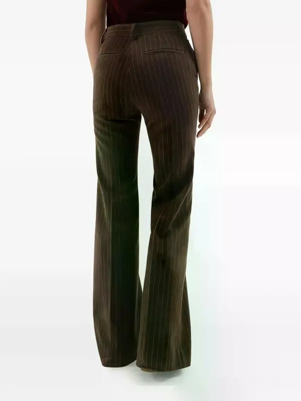1989 STUDIO Pinstriped Flared Trousers