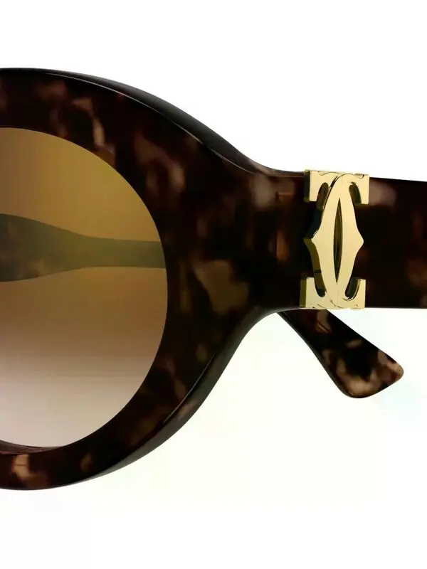 CARTIER Round-frame Sunglasses