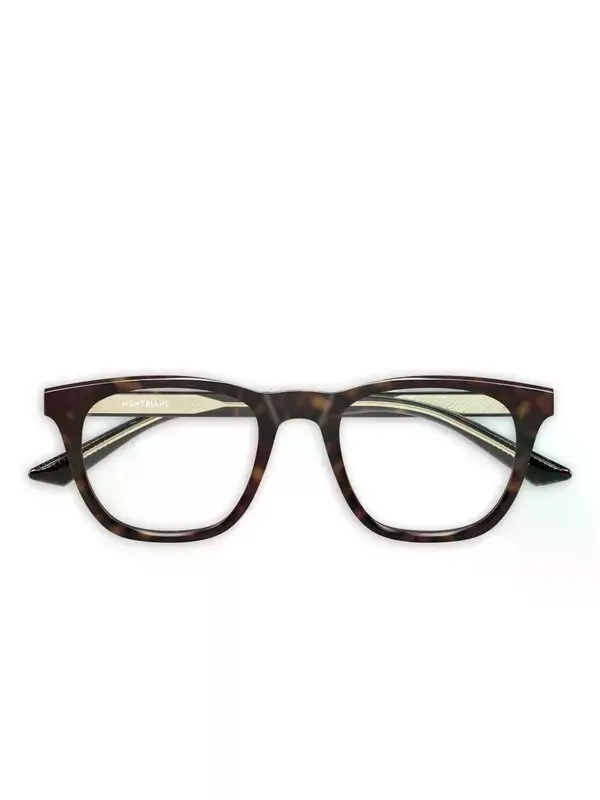 Montblanc Geometric Glasses - Brown