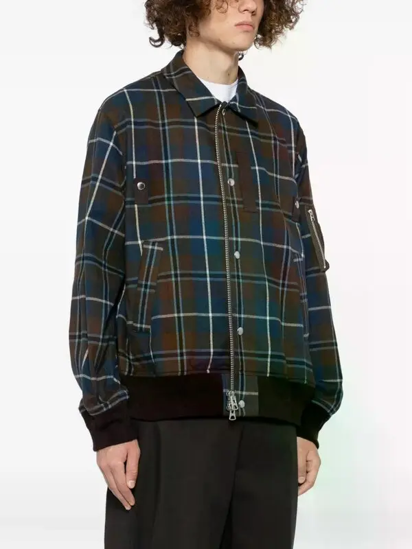 Sacai Checked Jacket