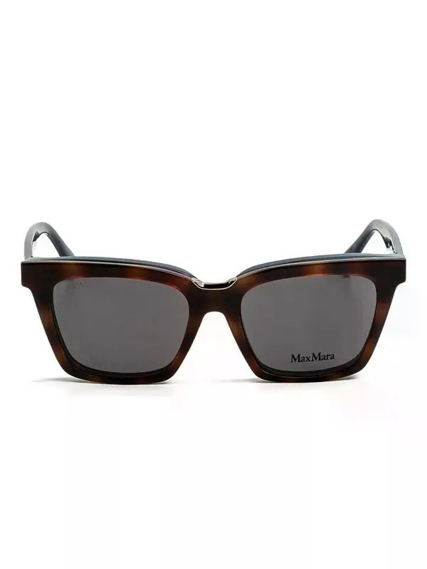 Max Mara Square-frame Glasses - Black