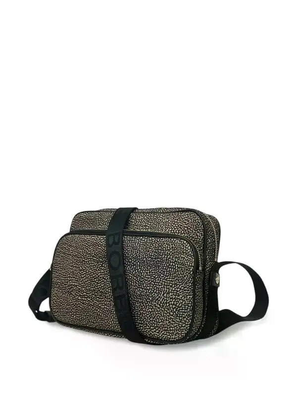 Borbonese Patterned Camera Crossbody Bag