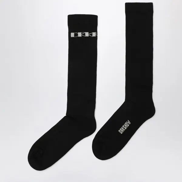 Rick Owens Cotton Blend Socks - Black