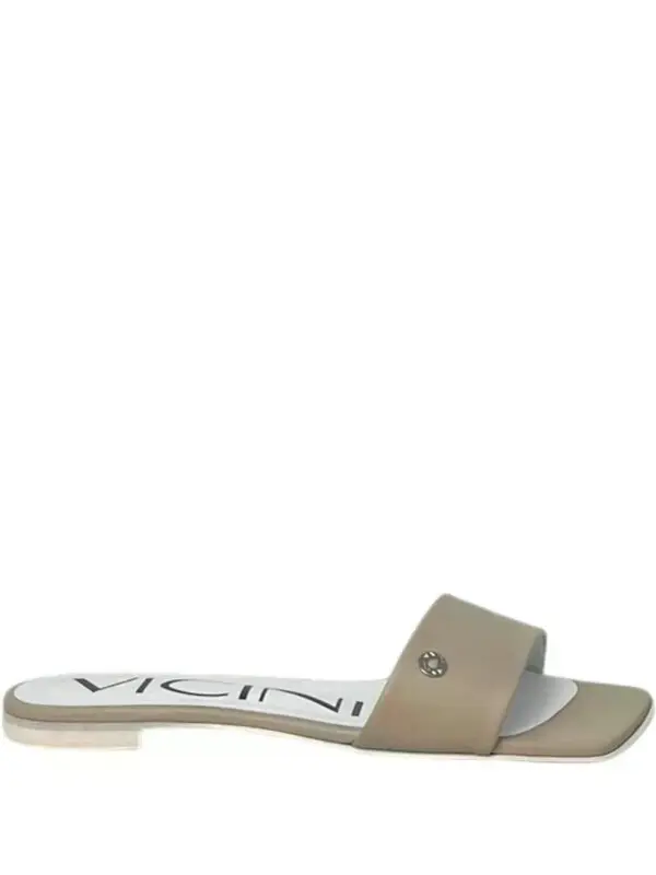 Vicini Square-toe Flat Sandals