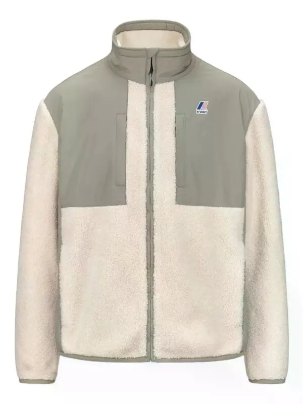 K-WAY Sixte 4.0 Orsetto Fleece Jacket - Neutrals
