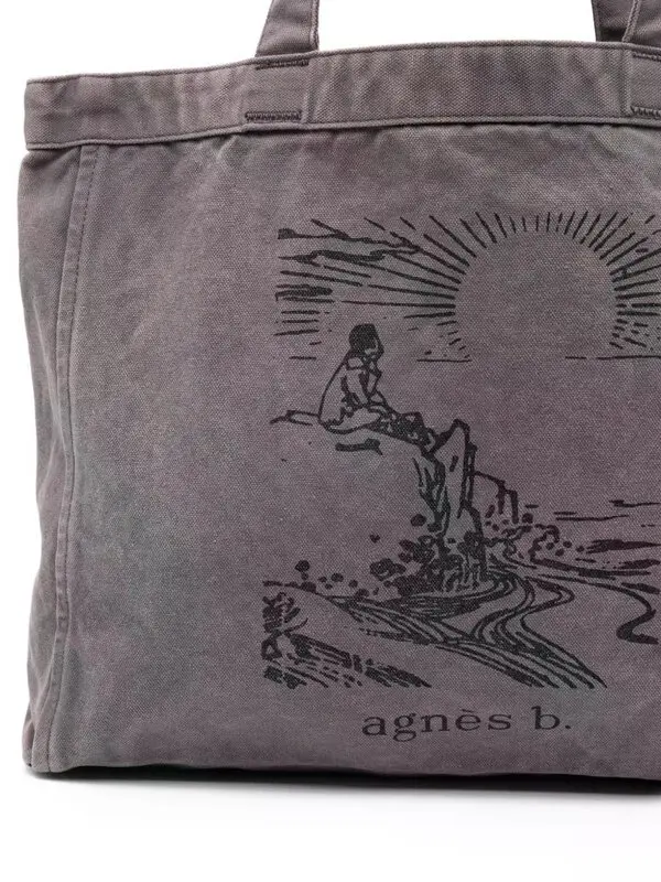 AGNÈS B. Large Tote Bag