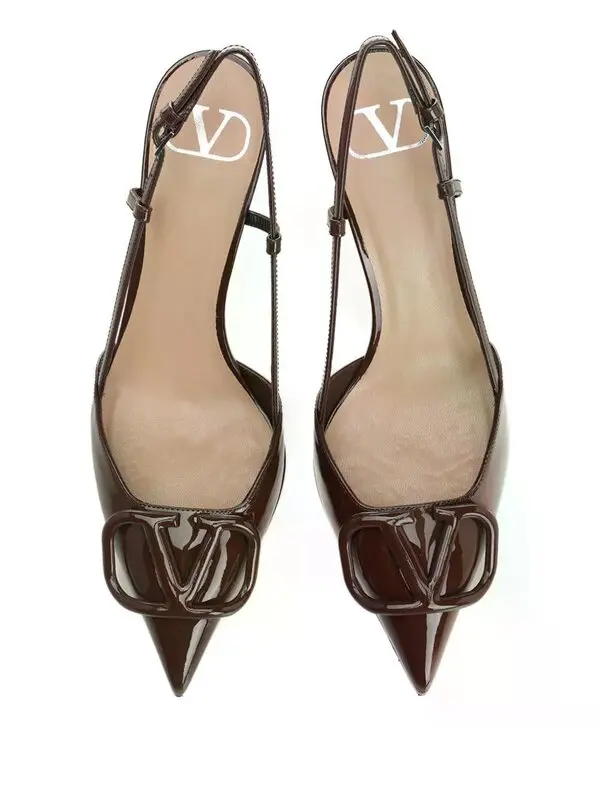 Valentino Garavani Slingback Pumps - Brown