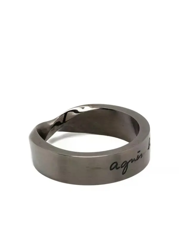 AGNÈS B. Narrative Ring - Black