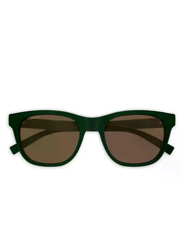 Gucci Gg1985s Square-frame Sunglasses - Green
