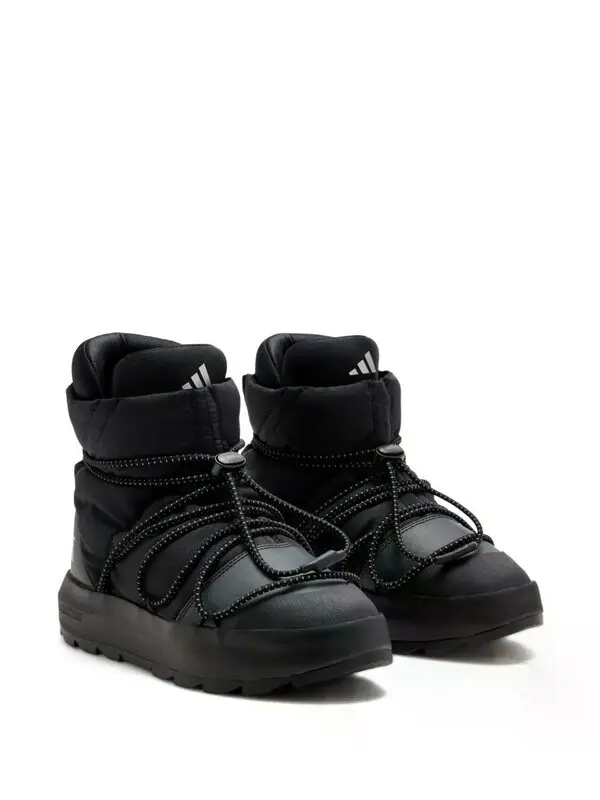 Adidas X Moon Boot Quilted Lace-up Boots