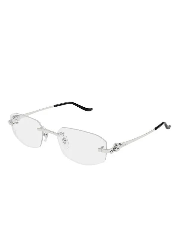 Cartier Panthère Rimless Eyeglasses - Grey