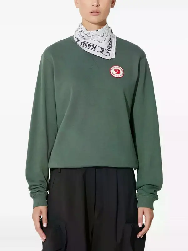 Fjallraven Logo Patch Crew Neck Top
