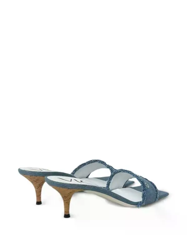 Vicini Heeled Sandals - Blue
