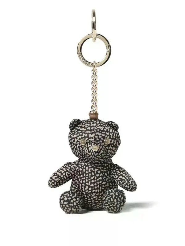 Borbonese Bear Keyring - Black