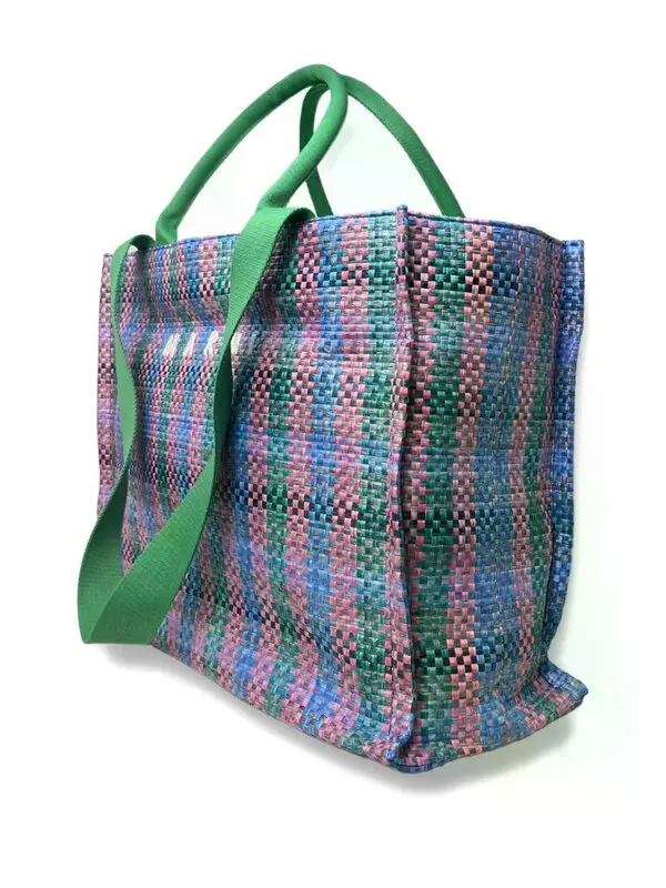 Marni Woven Shopping Tote Bag