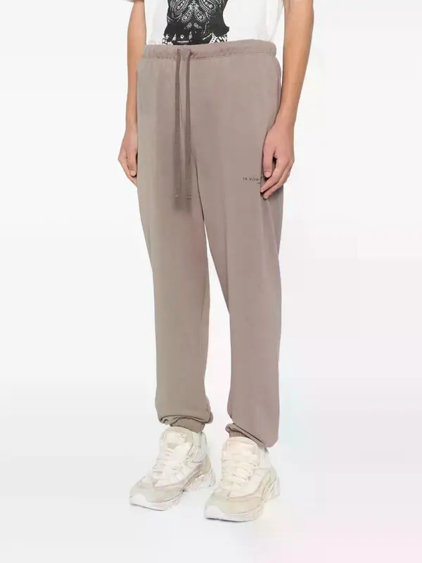 IH NOM UH NIT Logo-print Track Trousers
