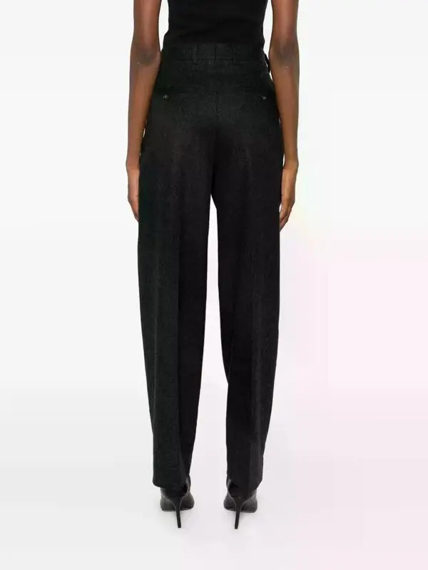 TOTEME Double-pleat Trousers - Black