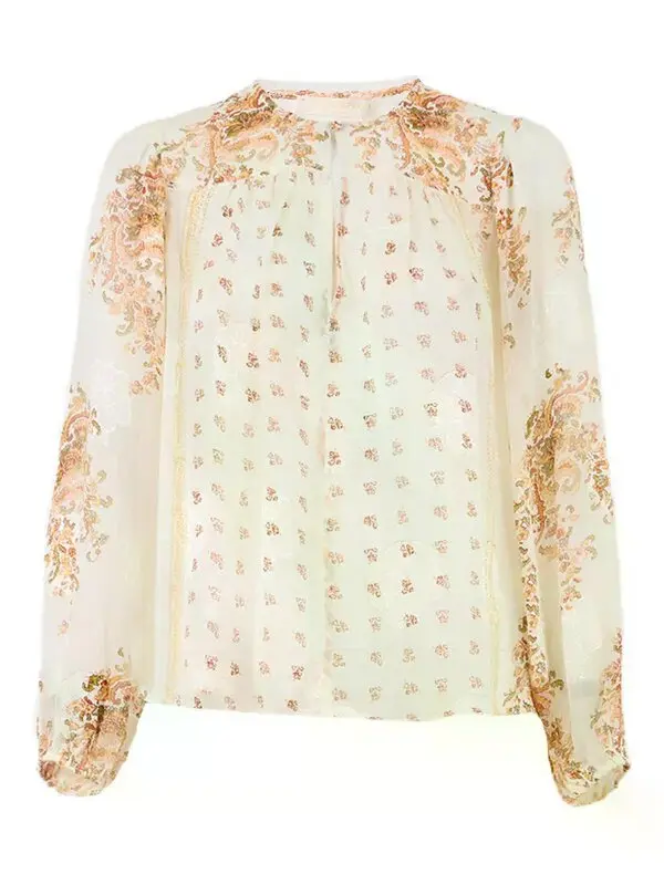Ulla Johnson Aster Long-sleeve Blouse