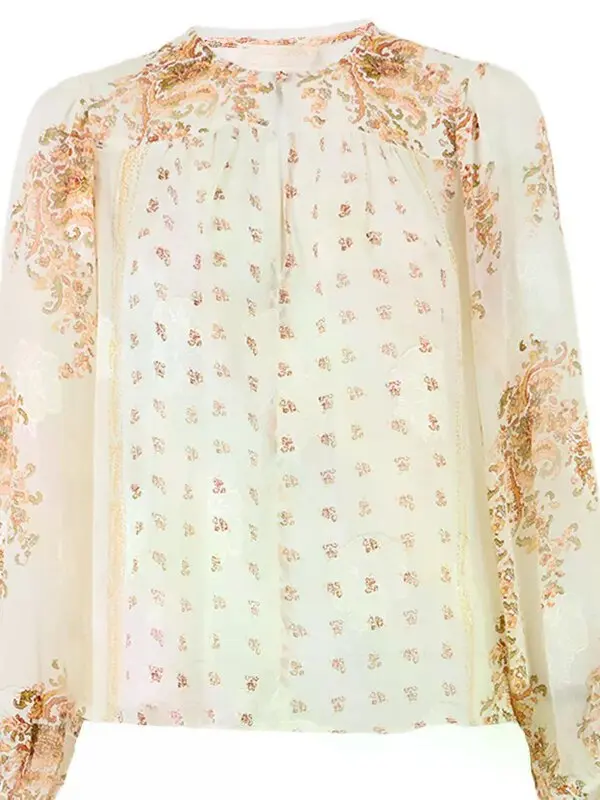 Ulla Johnson Aster Long-sleeve Blouse