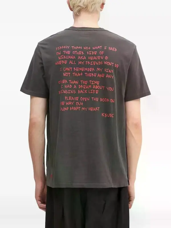 Ksubi Sabbath Kash Logo Graphic T-shirt