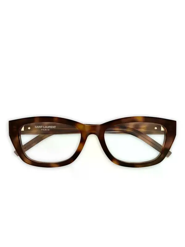 Saint Laurent Cat-eye Glasses - Brown