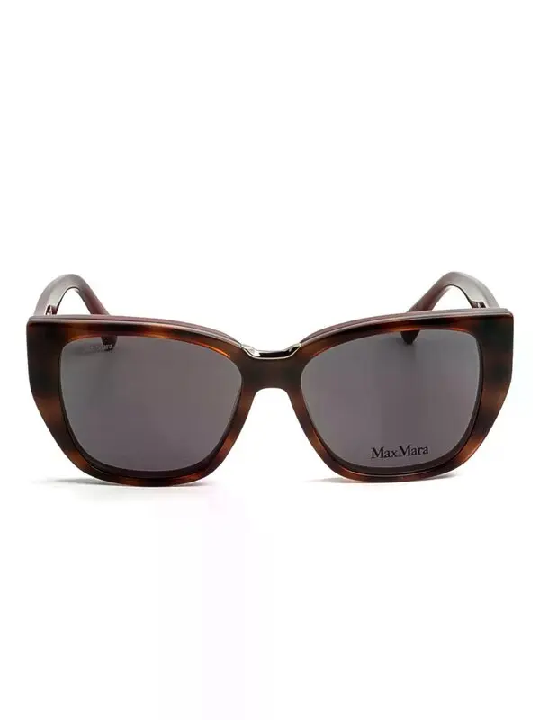 Max Mara Cat-eye Frame Eyeglasses - Brown
