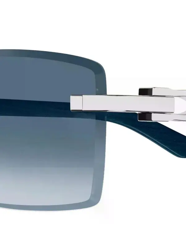 CARTIER Rectangle-frame Sunglasses