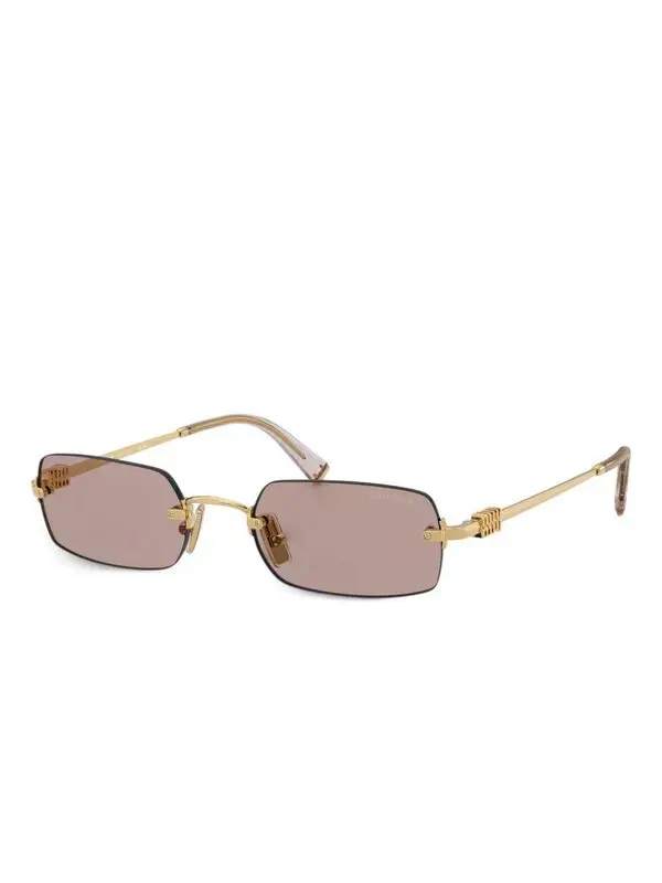 Miu Miu Rectangle-frame Sunglasses