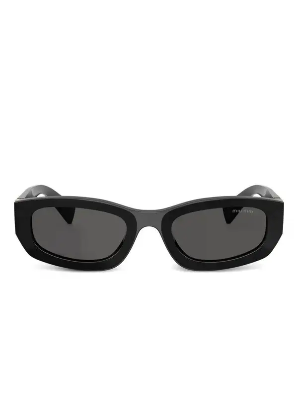 Miu Miu Geometric-frame Sunglasses - Black
