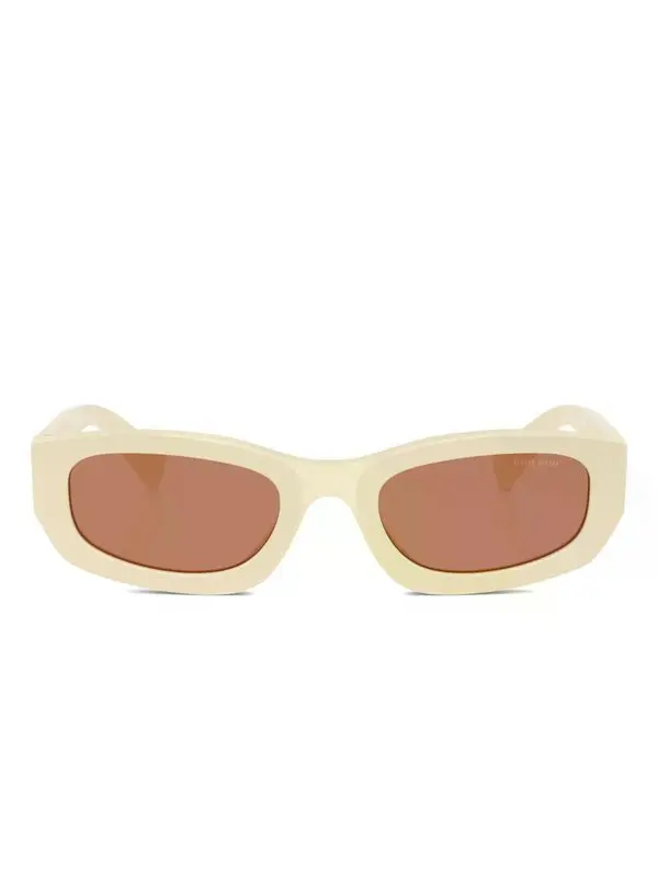 Miu Miu Geometric Frame Sunglasses