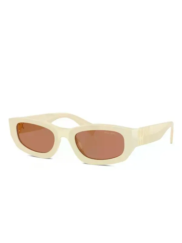 Miu Miu Geometric Frame Sunglasses