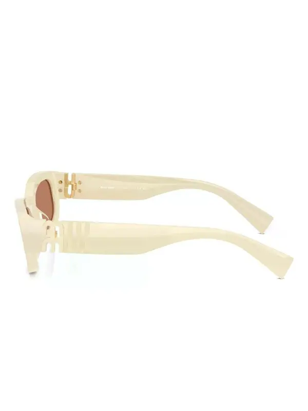 Miu Miu Geometric Frame Sunglasses