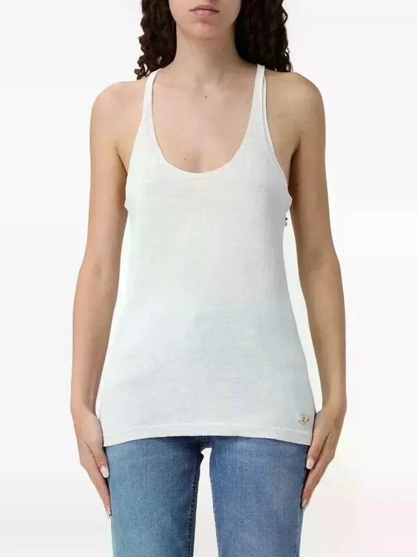 TWINSET Logo-plaque Tank Top