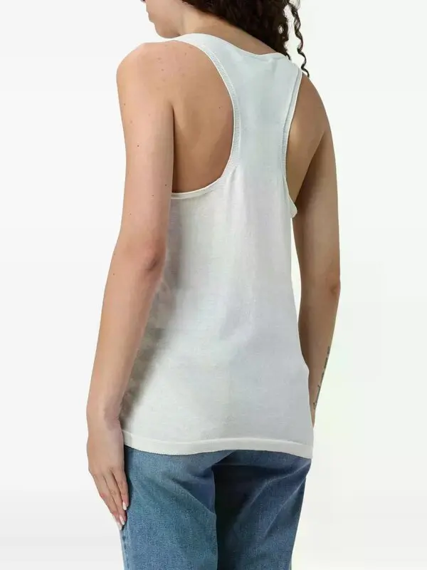 TWINSET Logo-plaque Tank Top
