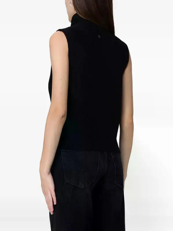 DONDUP Sleeveless Turtleneck Top