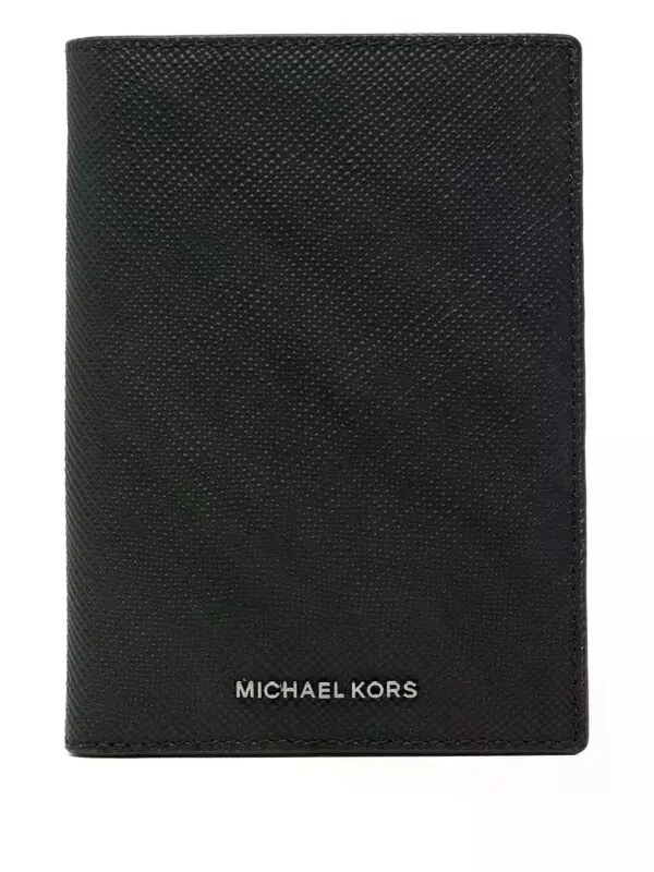 Michael Kors Hudson Leather Wallet - Black