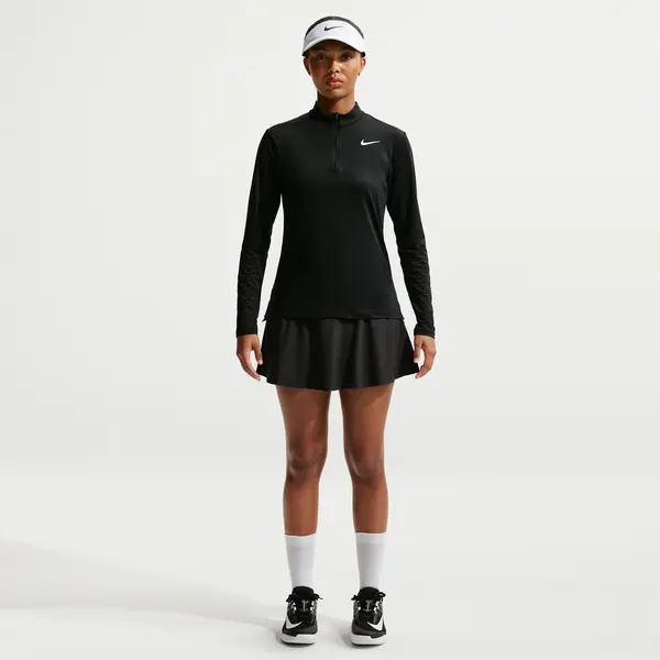 Nike Victory Dri-fit 1/4-zip Golf Top - Black