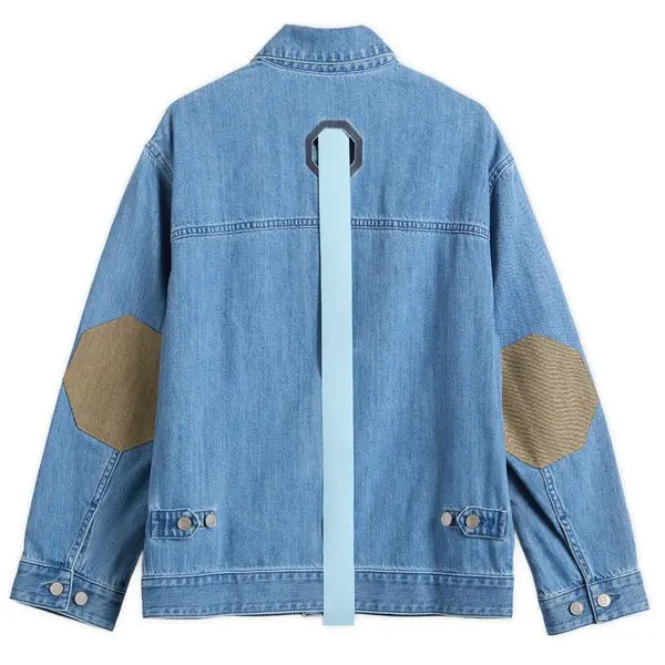 EBIT Denim Jacket With Octagon Patch