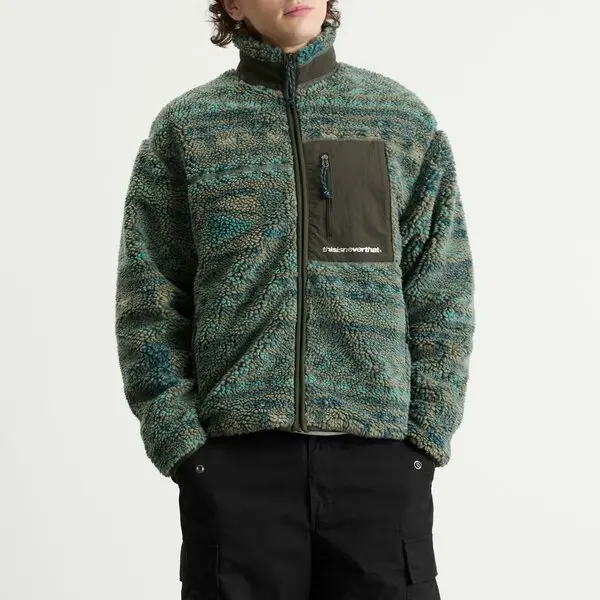 THISISNEVERTHAT Sp Sherpa Fleece Jacket