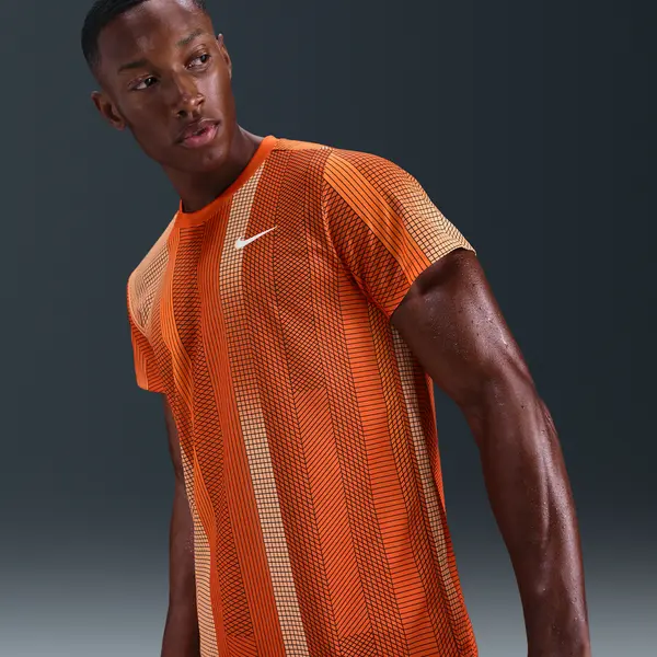 Nike Court Victory Dri-fit Tennis Top - Orange