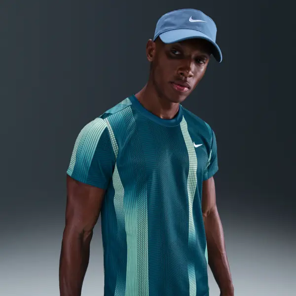 Nike Court Victory Dri-fit Tennis Top - Blue